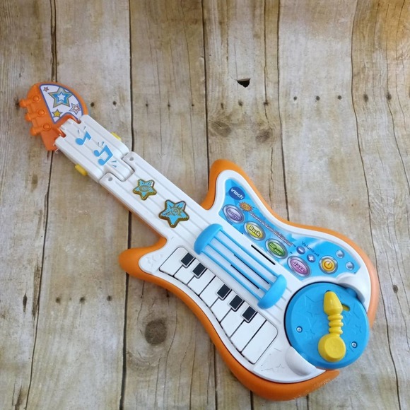vtech | Toys | Vtech Strum Go Kidiband 3in Guitar Keyboard Drum Cymbals ...